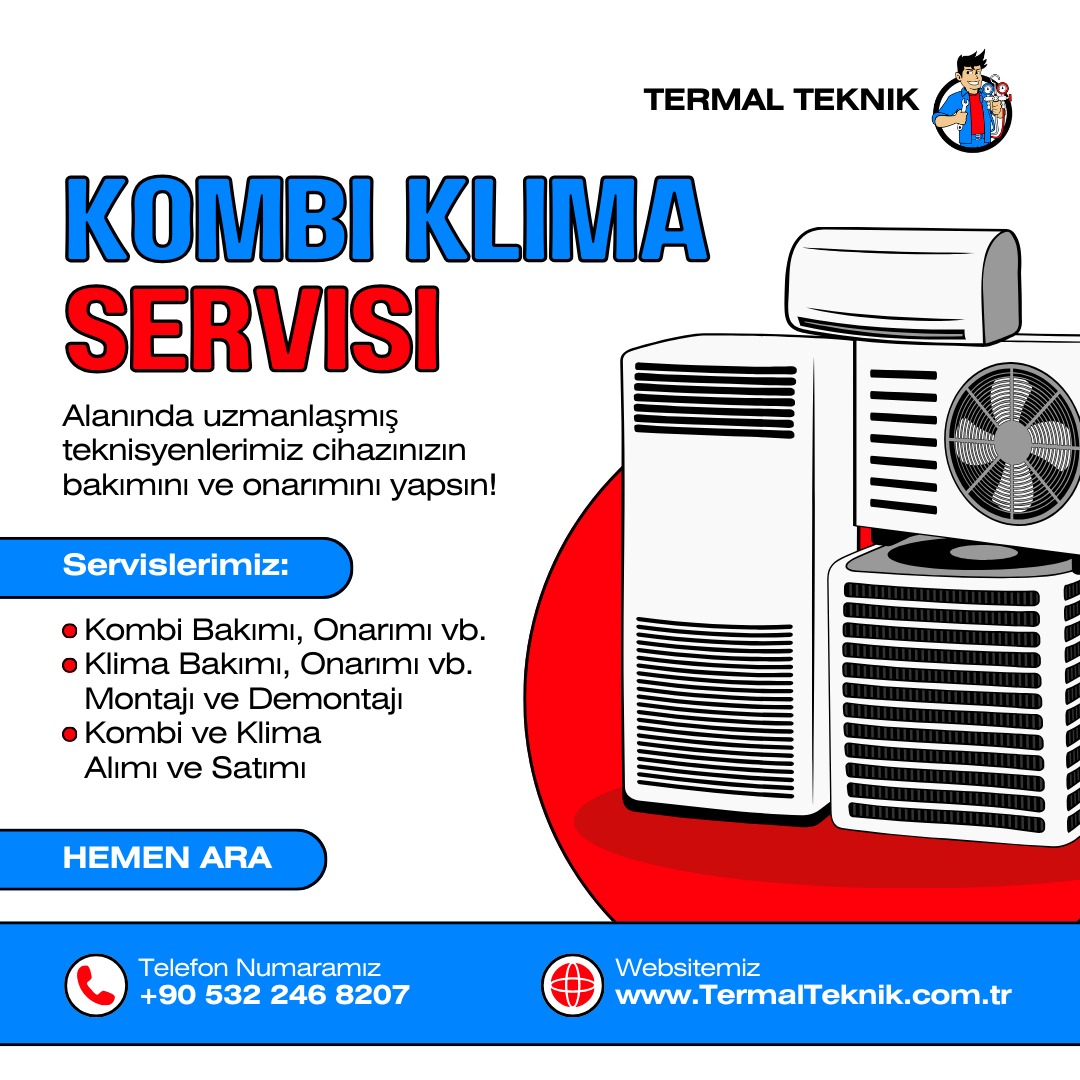 Ankara Klima Bakımı | ☎️ 0532 246 82 07 - Ankara Klima ve Kombi Servisi